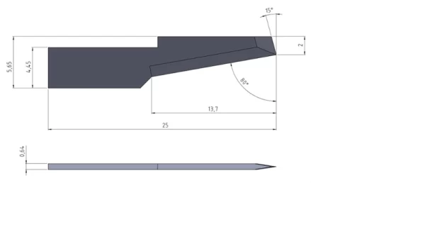 Zund Z41 Knife Blades - Tungsten carbide steel blades, carbide blades ...