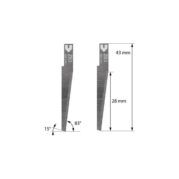 Zund Z63 Knife Blades - ruida-blades.com