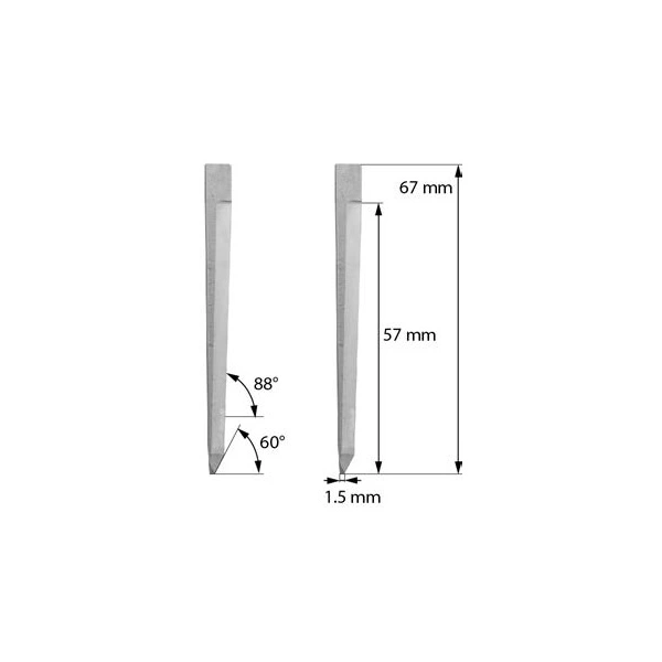 Zund Z64 Knife Blades - Shenzhen Ruida Precision Tool Co., Ltd