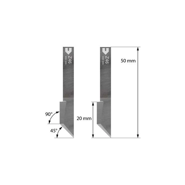 Zund Z46 Knife Blades - ruida-blades.com