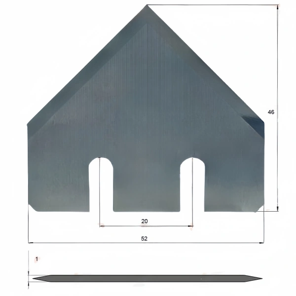 IECHO E74 E74C V-Cut Knife Blade for KT Board - Shenzhen Ruida ...